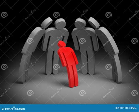 Boss And Employee Subordinates Stock Illustration Illustration Of Company Mediator 99171110