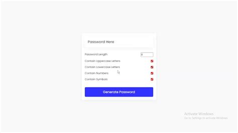 Muneer Ahmed Khan On Linkedin Random Password Generator Using Html Css