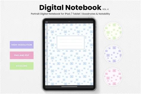 Digital Notebook Covers Vol 03 Graphic By Catsquills · Creative Fabrica Digital Notebook Covers Vol 03 Graphic By Catsquills · Creative Fabrica