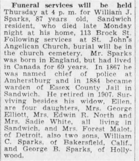 William James Sparkes 1845 1932 Find A Grave Memorial