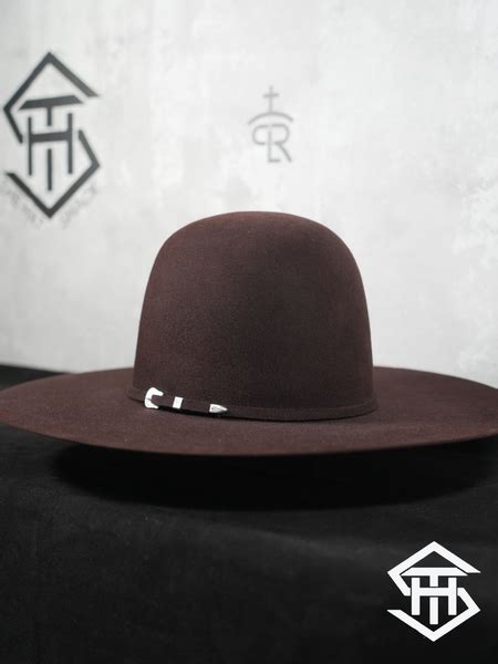 Serratelli 6x Black Cherry Regular Crown 45in Brim The Hat Shackk