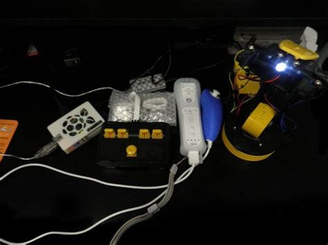 Raspberry Pi And Wiimote Controlled Robot Arm