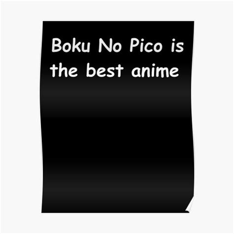 Boku No Pico Posters Redbubble
