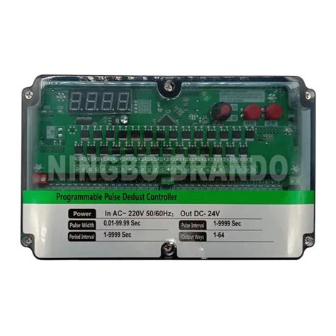 36 Line 24vdc 110vac 220vac Dust Collector Pulse Jet Valve Control Sequential Timer Controller
