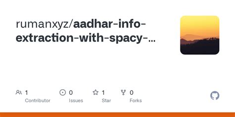 Aadhar Info Extraction With Spacy And Object Detection Od Final Github