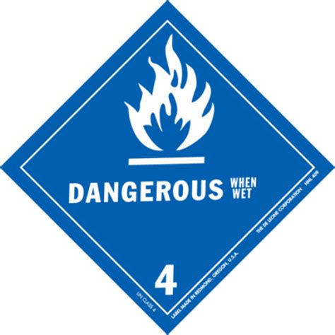 Class 4 Flammable Solids