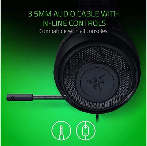 Razer Kraken Multi Platform Wired Gaming Headset Black Startech Store