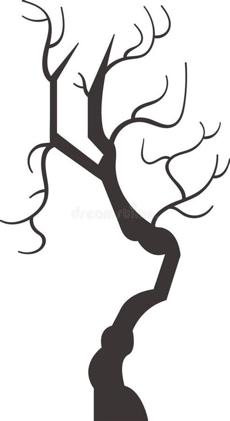 Tree Trunk Silhouette Stock Illustration Illustration Of Season 290328263