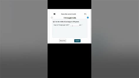 1 Marks Css Question For Interview Coding Css React Interview Question Answer Youtube