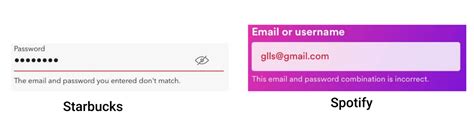 A Look At “incorrect Password” Messages In Apps Elena Glebkovskaya