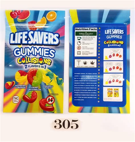 Life Savers Gummies Collisions Only Bags Smokers Choice UK
