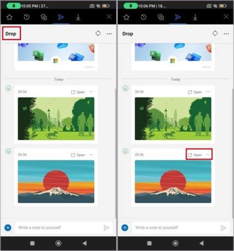 How To Share Files Using Edge Browsers Drop Feature TechWiser
