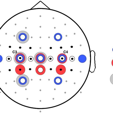 Eeg Electrode Positions Used For Analysis The Full Set Of 64 Download Scientific Diagram