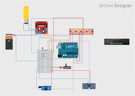How To Use Reflectance Sensor Array 9 Pin Pinouts Specs And Examples