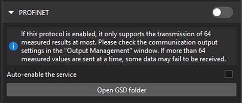 Configure Profinet Communication In Mech Msr
