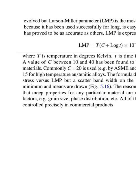 Larson Miller Parameter Docx