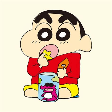 印花矢量图可爱卡通卡通形象蜡笔小新零食免费素材