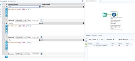 solved extracting date month in numeric year in a se alteryx