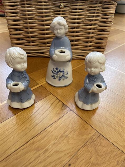 Винтажные фарфоровые подсвечники — цена 475 грн в каталоге Подсвечники Купить товары для дома и