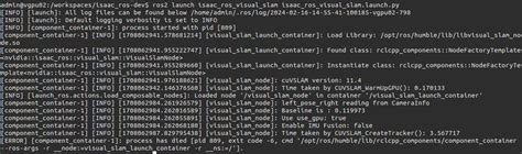 Issacros Componentcontainer Error Of Visualslam And Nvblox Isaac Ros Nvidia Developer Forums