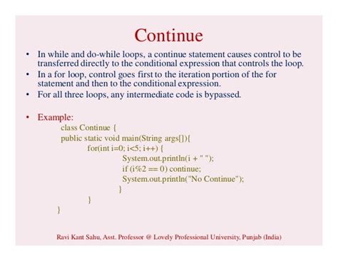 control structures in java