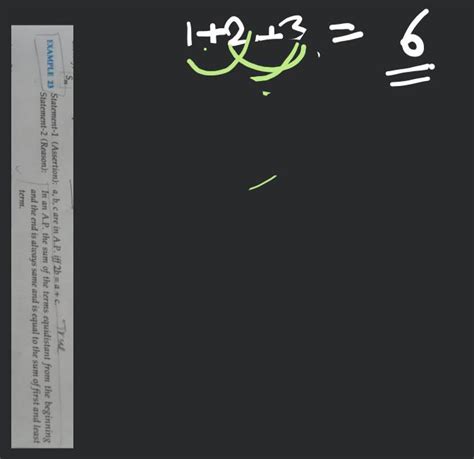 Example 23 Statement 1 Assertion Abc Are In Ap Iff 2bac True St