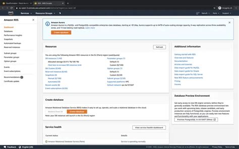 Use Cloudformation To Create An RDS MySql Instance On AWS