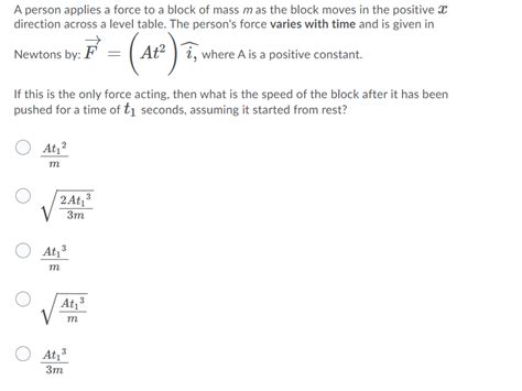 solved an object rotates with a non constant time varying