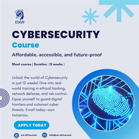 Cybersecurity Techskills Ethicalhacking Cxi Africa