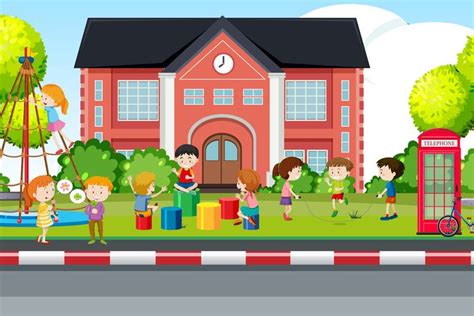 Lingkungan Sekolah Kartun Yahoo Image Search Results Kartun Sekolah Pendidikan