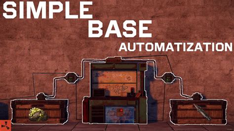 How To Make An Automatic Crafter A Simple Rust Guide Youtube