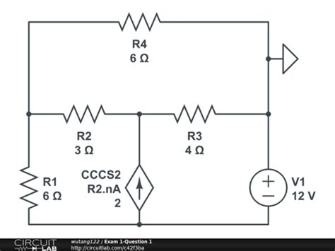 Exam Question CircuitLab