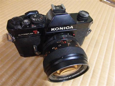 Yahooオークション ジャンク品 カメラkonica コニカ Autoreflex T3