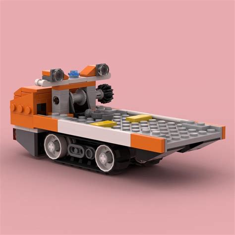 Lego Moc Tracked Recovery Vehicle By Wacky Rebrickable Build With Lego