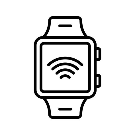 Smart Watch Icon Vector Design Template Simple And Clean 33335613 Vector Art At Vecteezy
