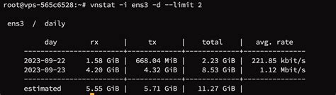 Logging And Monitoring Traffic Consumption Using Vnstat Introserv