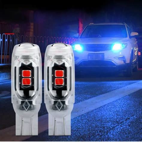 Jual Lampu T10 Led Csp Gs1 5 Chip Senja Bohlam Led 5 Titik Led 9nine Motor Mobil Shopee Indonesia