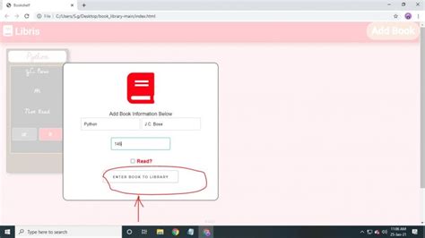 Book Library Project In Javascript With Source Code And Report Download Kashipara