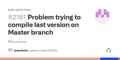 Problem Trying To Compile Last Version On Master Branch · Issue 2181