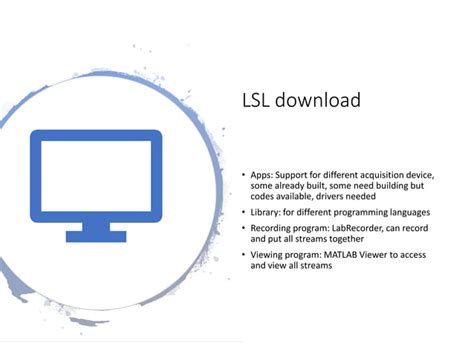 Lab Streaming Layer PPT