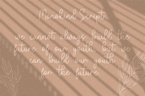 Monokind Script Font 1001 Fonts Monokind Script Font 1001 Fonts