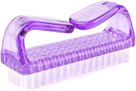 3pcs Different Kinds Of Fingernail Brush With Plastic Handle Nail Brush