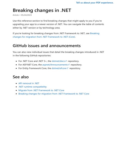 Dotnet Core Compatibility