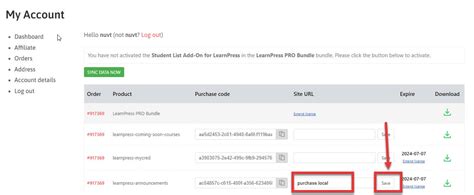Install Add On Via Purchase Code Install And Update Add On Via Purchase Code Thimpress Docs