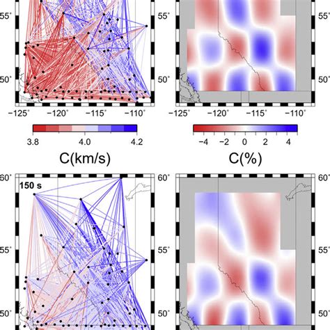 Relative Shear Velocity Compared To The Global Reference Model Ak135
