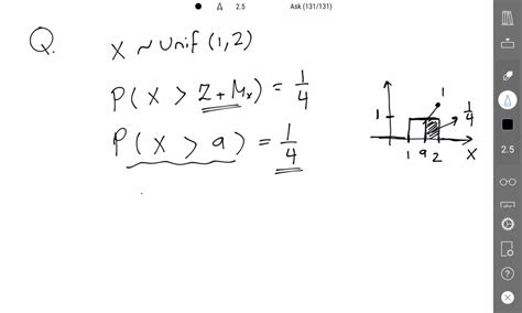Solved A Suppose X Is Uniformly Distributed Over With Ex 35varx 3675 Find And