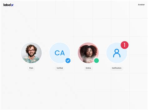 Avatar Ui Component By Labelx On Dribbble