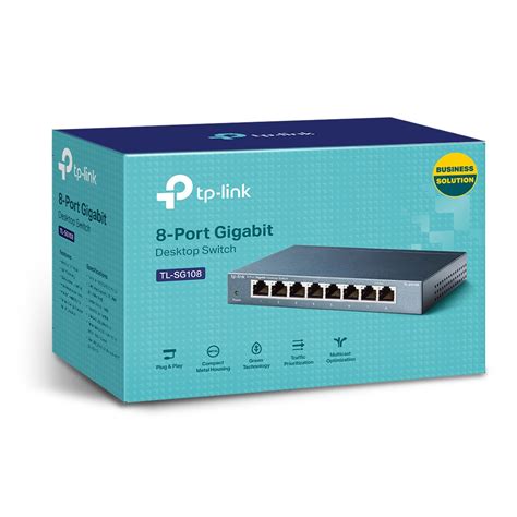 Tl Sg108 8 Port Gigabit Desktop Switch Tp Link India