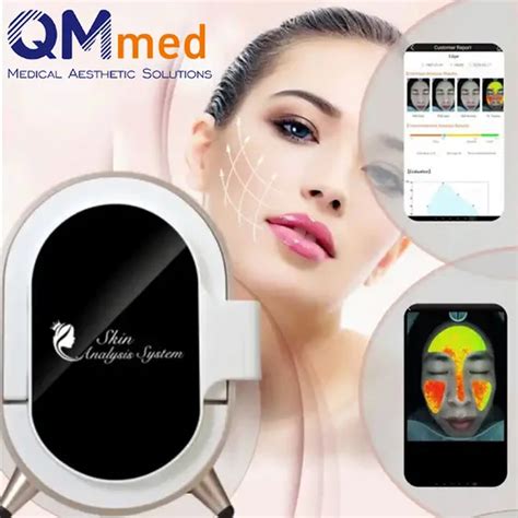 Qm New Design Professional Skin Analyzer Skin Machine Skin Tone
