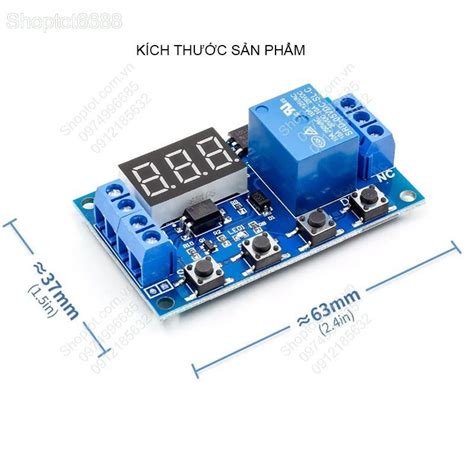 Mua MODULE MẠCH RELAY TIMER RƠ LE THỜI GIAN TRỄ XY J TỰ ĐỘNG TẮT BẬT THEO CHU KỲ DO TA CÀI